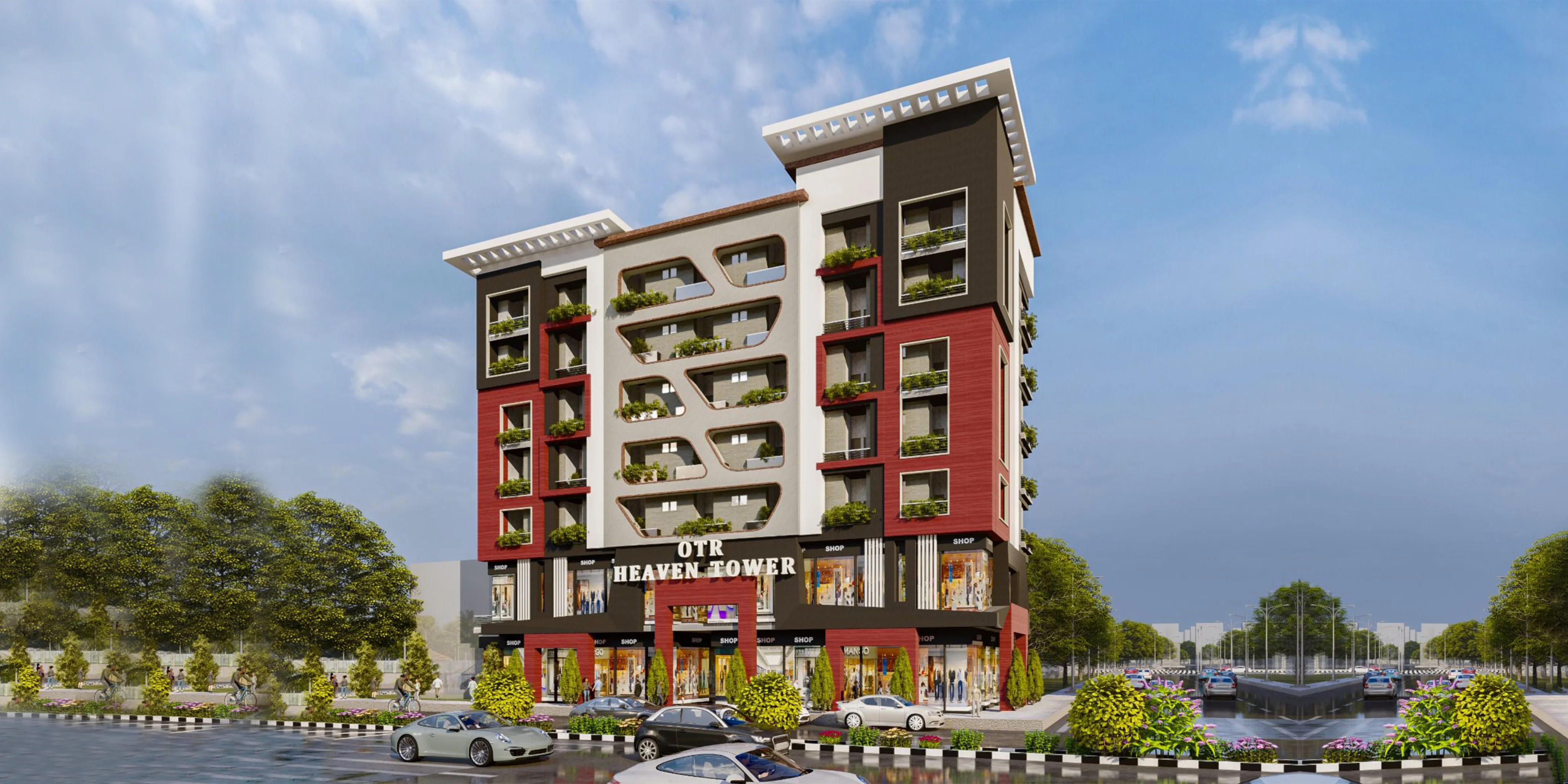 OTR Heaven Tower Orangi Town Karachi | Modern Apartments